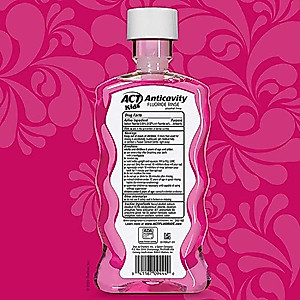 ACT Kids Anticavity Fluoride Mouthwash, Bubble Gum Blow Out 16.9 oz. (Pack of 4)