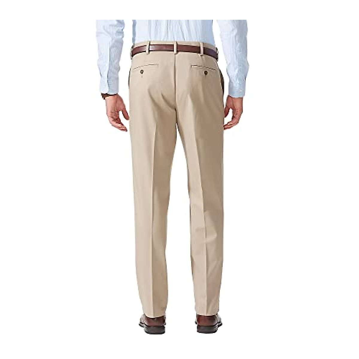 Dockers Men's Relaxed Fit Comfort Pants, British Khaki, 38W x 32L