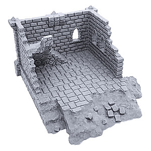 EnderToys Ulvheim Ruins by Terrain4Print (Set B), 3D Printed Tabletop RPG Scenery and Wargame Terrain for 28mm Miniatures