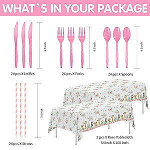 HIPVVILD Safari Birthday Decorations Tableware Girl, Jungle Theme Party Supplies, Plate, Cup, Napkin, Tablecloth, Cutlery, Straw, Safari Jungle Animal Birthday Baby Shower Party Decorations | Serve 24