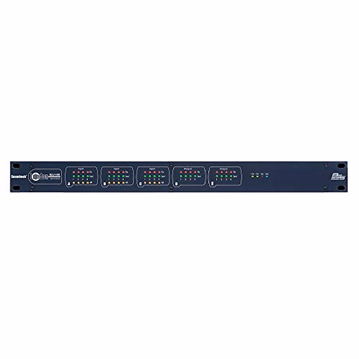 BSS Soundweb London BLU-100 1RU Rack Mount 12x8 Signal Processor with BLU Link