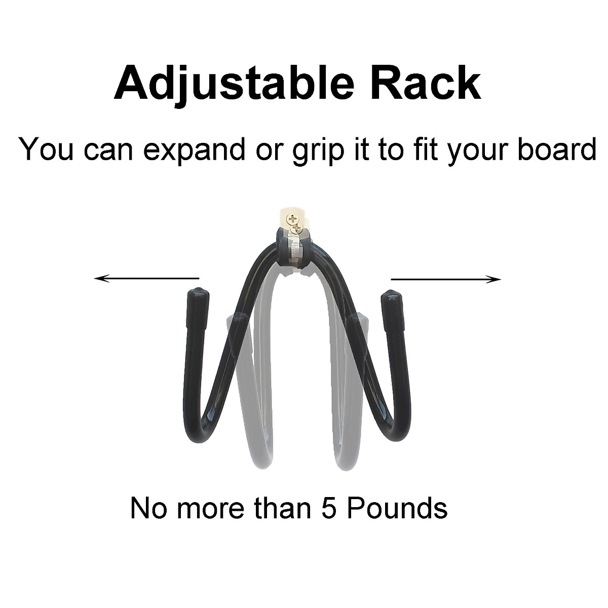 YYST Hard Hat Rack Hard Hat Holder Storage Hanger - No Hard Hat -4/PK-Screws Included