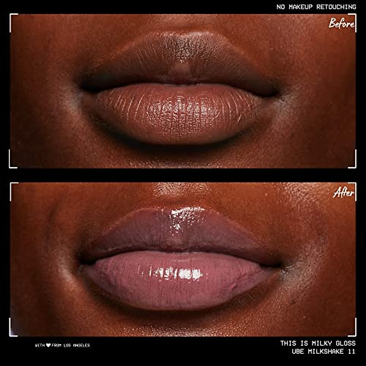 NYX PROFESSIONAL MAKEUP This Is Milky Gloss, Lip Gloss with 12 Hour Hydration, Vegan - Ube Milkshake (Mauve Purple)