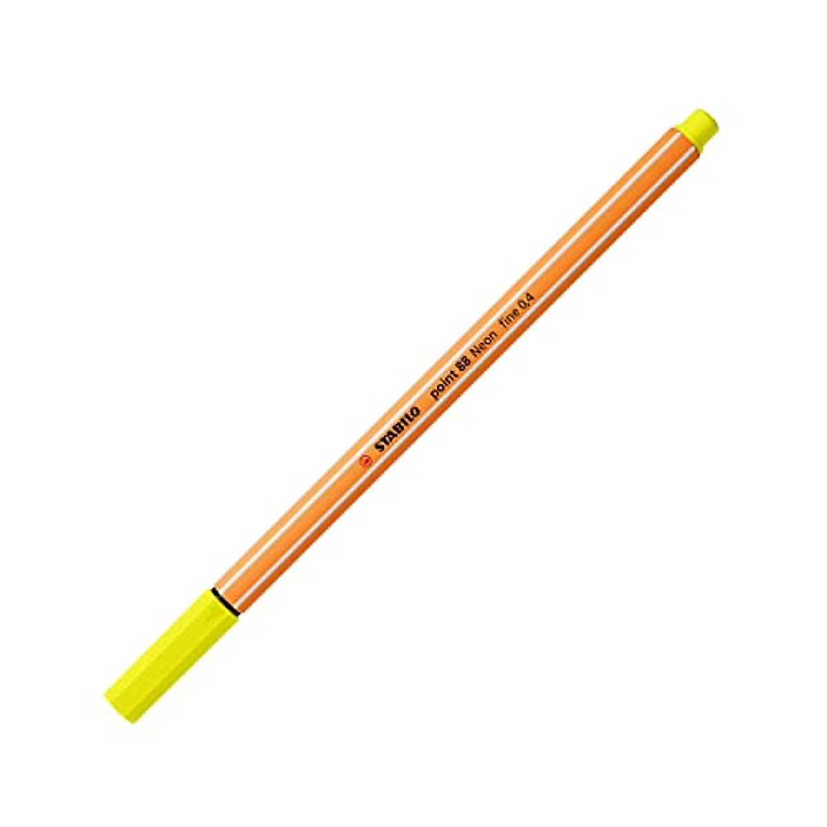 STABILO Point 88 Fineliner Pens Pack of 5 Neon