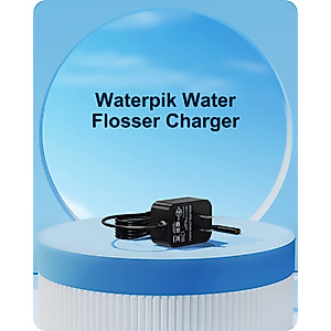 VHBW for Waterpik Replacement Charger, Compatible with Waterpik WP360 WP360W WP462 WP462W WP450 WP450W Water flosser Power Cord
