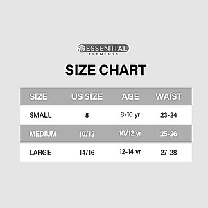 Essential Elements Boys 5-Pack Active Athletic Performance Basketball Shorts with Pockets