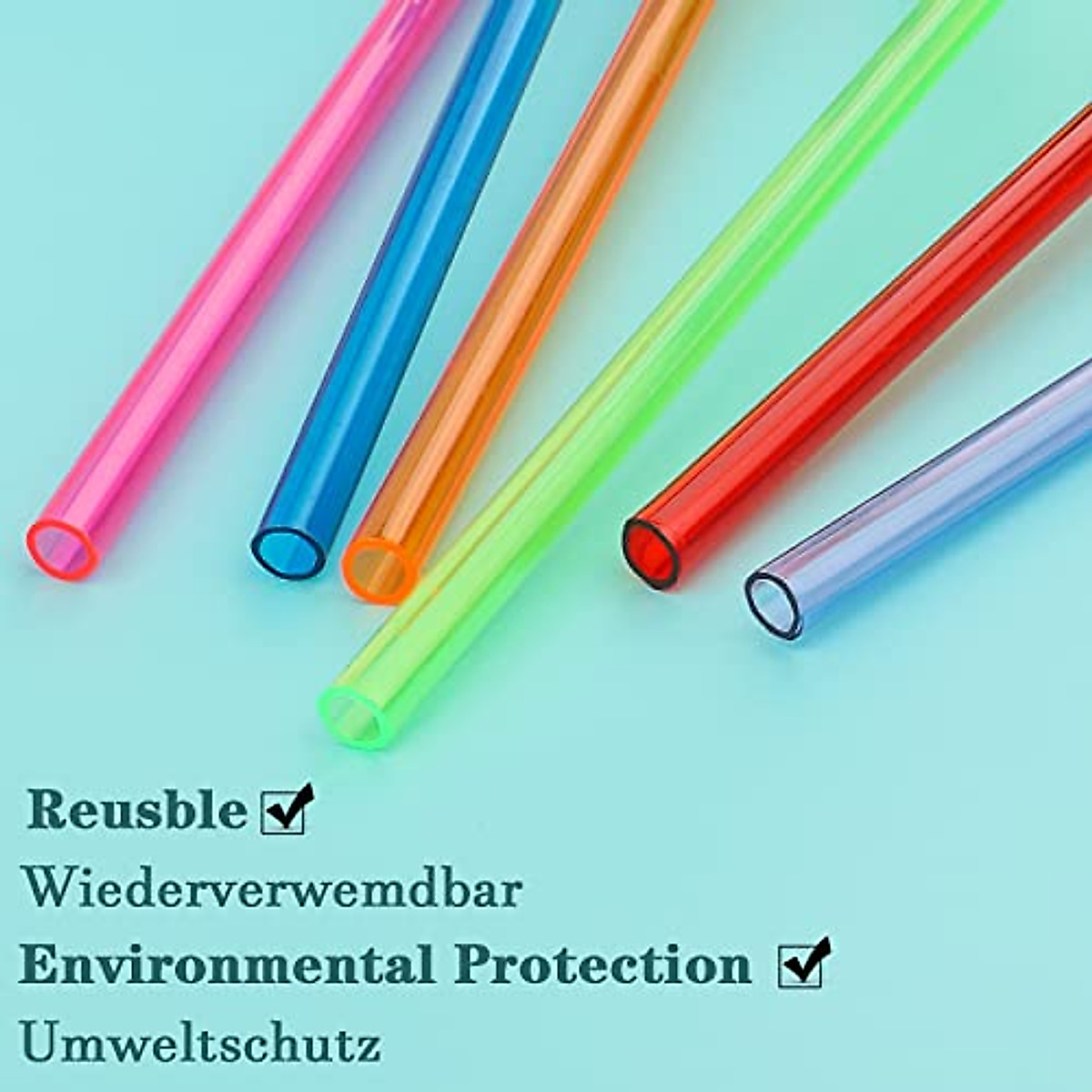 24Pcs Under the Sea Animal Straws for Sea Party Favors, Ocean Themed Party Decorations Reusable Ocean Animal Straws for Under the Sea Party Favors for Kids Boys Girls