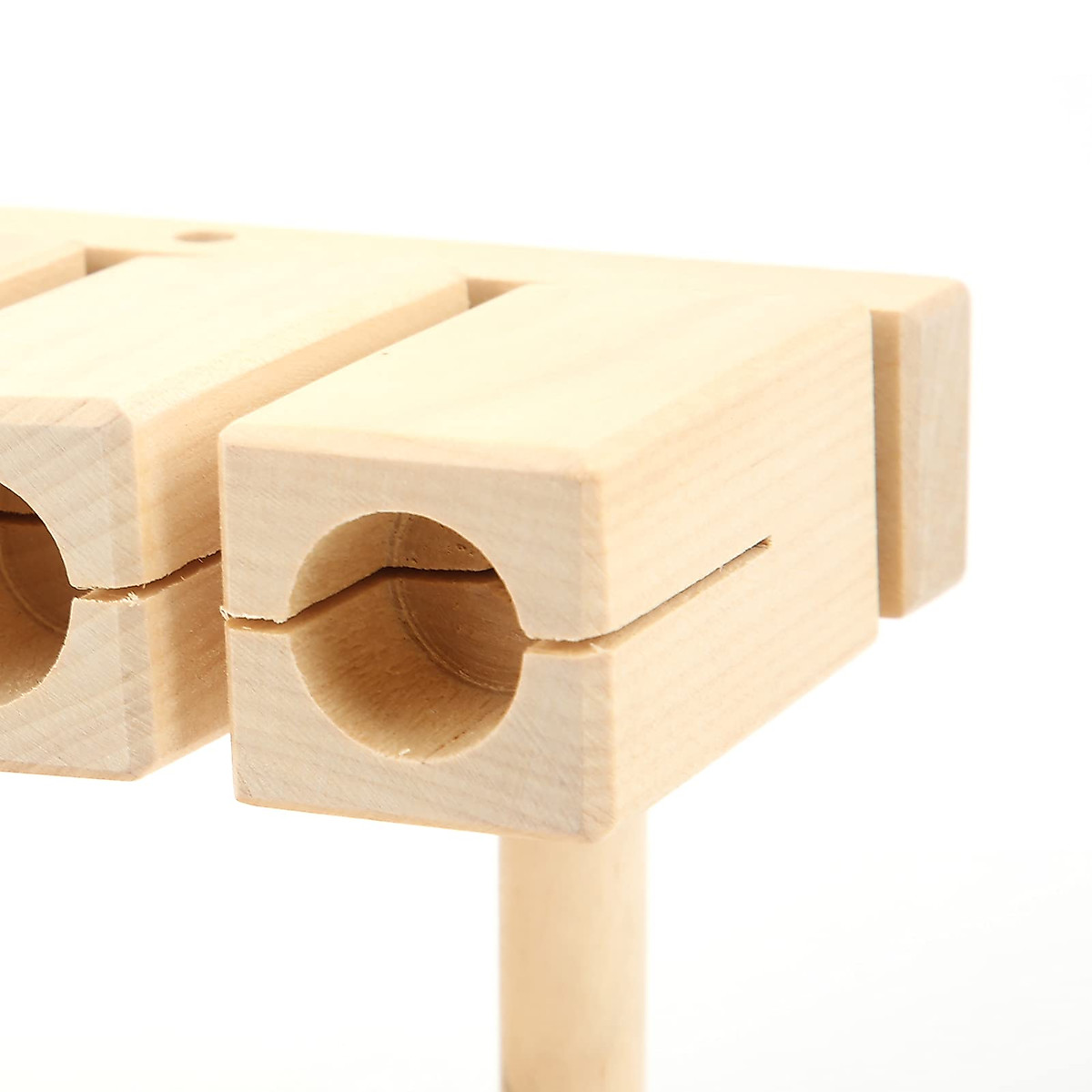 5 Tones Wood Percussion Block Musical Instrument Timber Drum Rhythm Maple Blocks for National Opera Music