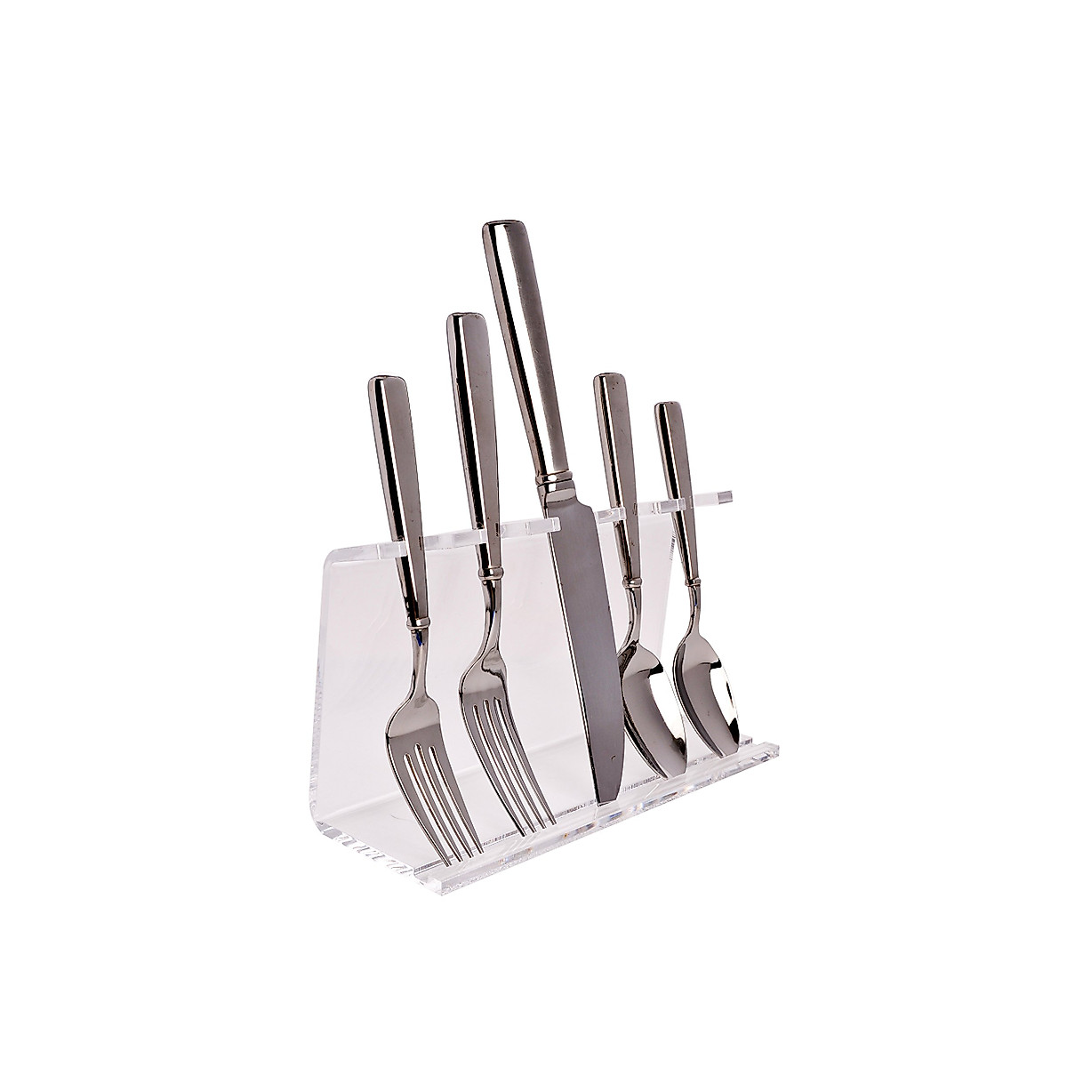 THB Products 5 Piece Silverware or Flatware Display Stand (Item #101444)