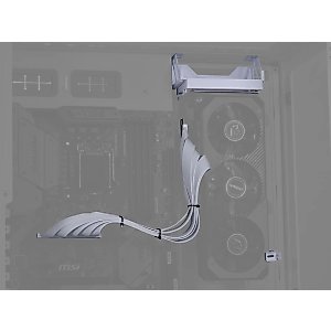 Lian-Li Accessory O11DE-2W Upright GPU kit for O11DEX White