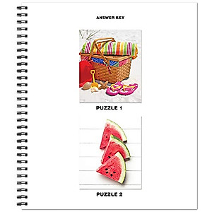 Brain Games - Sticker by Number: Summer Fun! (Easy - Square Stickers): Create Beautiful Art With Easy to Use Sticker Fun!