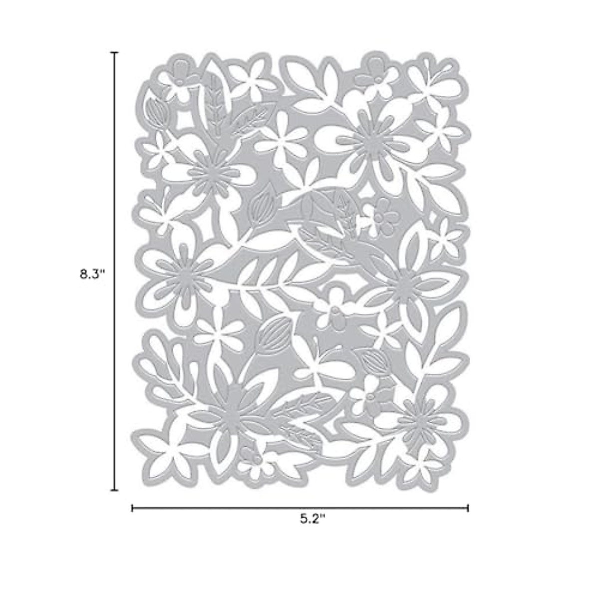 Hero Arts DI596 Fancy Dies, Flower Garden Fancy