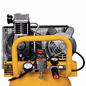 Dewalt DXCM251.COM 2 HP 25 Gallon 200 Max PSI 7.7 SCFM @ 40 PSI 6.2 SCFM @ 90 PSI Oil-Lubed Belt Drive Electric Portable Vertical Air Compressor
