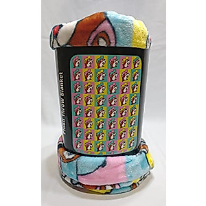 Bucee's Logo Blanket Multi-Pastel