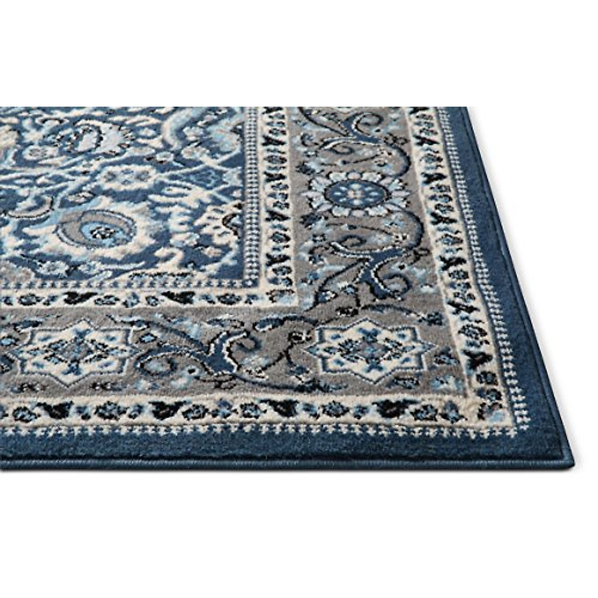 Well Woven Darya Blue Modern Sarouk 5x7 (5'3" x 7'3") Area Rug Updated Traditional Persian Carpet