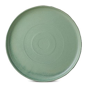 Stone by Mercer Project SHOSAI 16-Piece Stoneware Dinnerware Set, Plates and Bowls Set, Modern Dishware set fo 4, Sage