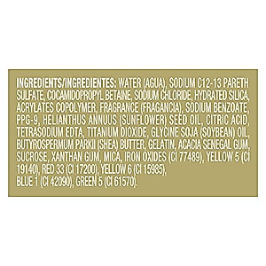 Caress Exfoliating Body Wash for Everyday Use Shea Butter & Brown Sugar 18 oz (Pack of 3)