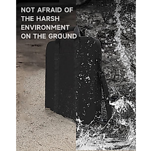 Global Storage Padded Utility Solar Panel Bag,for Jackery 100 watt Solar Panel,Double Layer Design, Can Hold 2 Battery Panels.