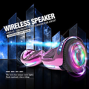 Hoverboard Certified HS2.01 Bluetooth Flash Wheel with LED Light Self Balancing Wheel Electric Scooter
