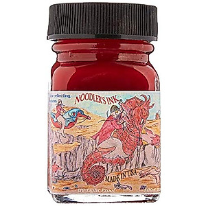 Noodler's Fountain Ink, 1 oz Bottle, Fox Red Eternal (19182)