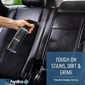 HydroSilex Plastic & Leather Interior Cleaner (16oz) | Safely Deep Cleans Plastic, Leather & Vinyl | Tough on Stains, Dirt & Grime | Dye Free Formula | No Greasy Residue