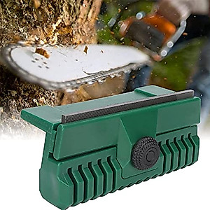 Yosoo 11×6×4cm Universal Chainsaw Bar Rail Dresser Fine Steel Chainsaw Chain Guide Bar Rail Dresser Lawn Garden Tool