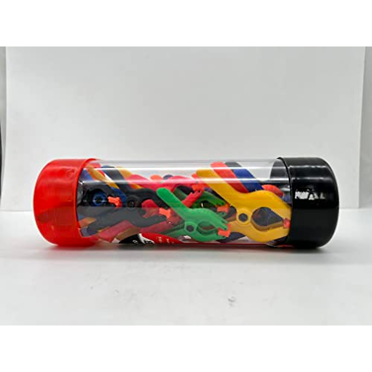 MAXPOWER 22-pieces Spring Clamps, 2-inch Clamps x 18 PCS, 3-inch Clamps x 4 PCS, Plastic Small Mini Clamps for Woodworking Assembly and Photography Backdrop