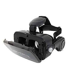Arcadia 360 Virtual Reality Headset, VR Cell Phone Headset for Mobile Games, Movies, Travel. Compatible with Your Smartphone Device.
