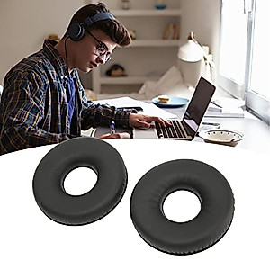 2Pcs Replacement Ear Pads Cushions Memory Foam Leather Headphones Earpads Cover for AKG K121 K121S K141 MK II K142 HD