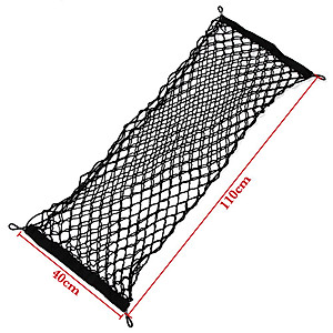 JessicaAlba Envelope Style Trunk Cargo Net Fit Ford Edge Escape Expedition Explorer Flex Windstar