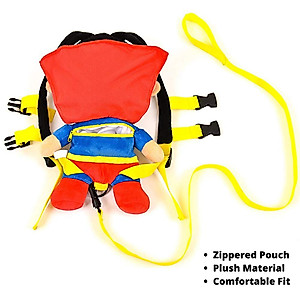KidsEmbrace Superman 2-in-1 Child Safety Harness and Travel Buddy