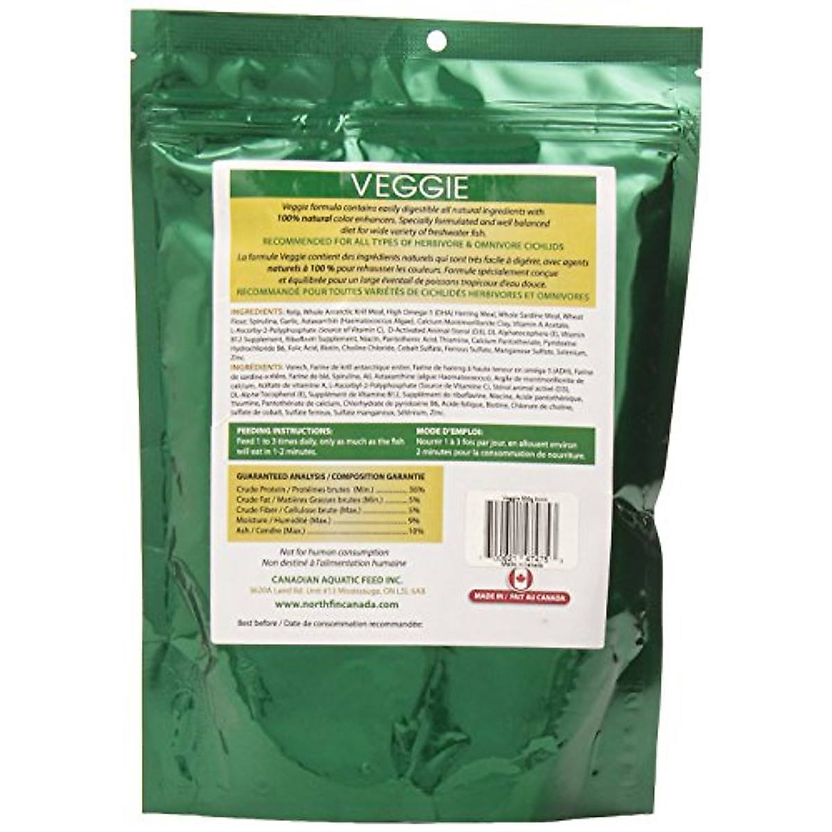 Northfin Veggie Formula 3mm 500g