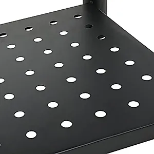 MoNiBloom 22" Portable Fire Pit Outdoor Wood Burning Firepit Outside BBQ Grill Cooking with Rack for Patio Backyard Picnic Garden, Black