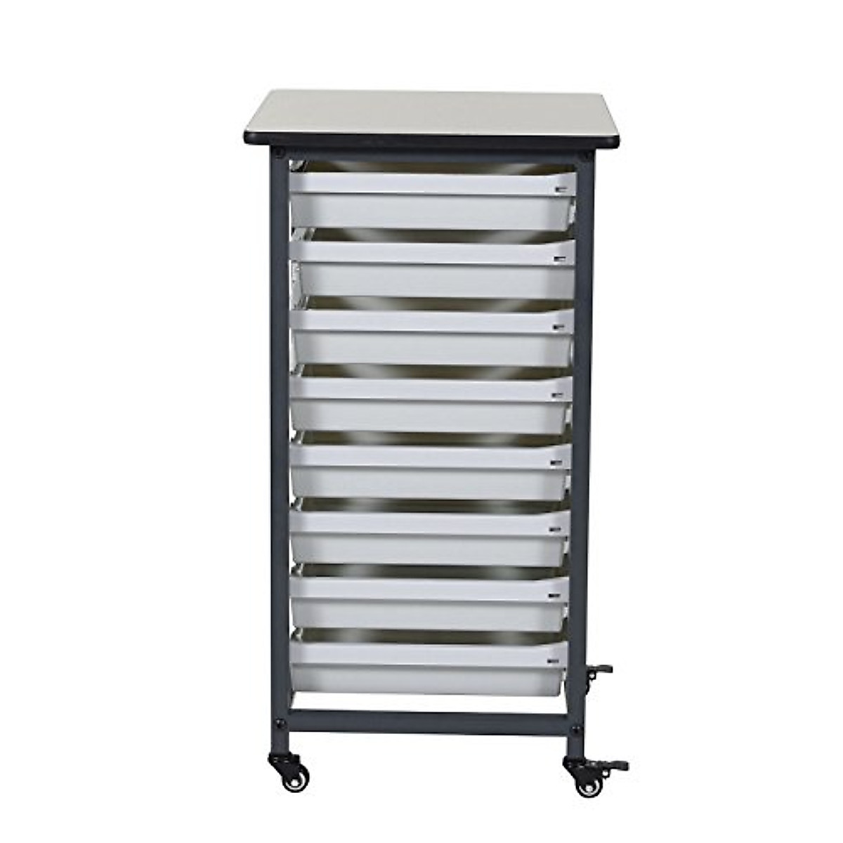 LUXOR MBS-SR-8S Mobile Bin System - Single Row