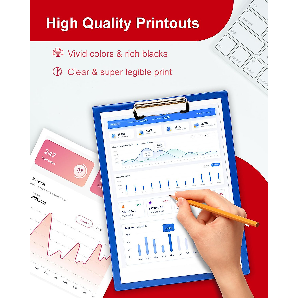 054 054H Compatible Toner Cartridge Replacement for Canon 054 054H CRG-054 for Canon Color ImageClass MF644Cdw MF642Cdw LBP622Cdw MF640C LBP620 MF643Cdw Printer (1 Black 1 Cyan 1 Magenta 1 Yellow)