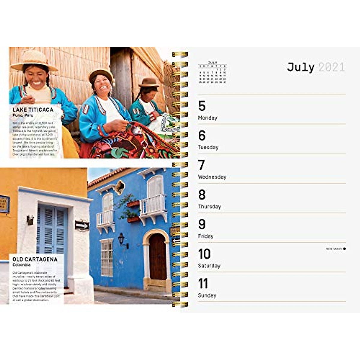 1,000 Places to See Before You Die Engagement Calendar 2021