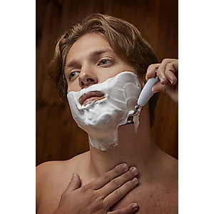 Union Razors SS2RZ Razor with White Wood Handle