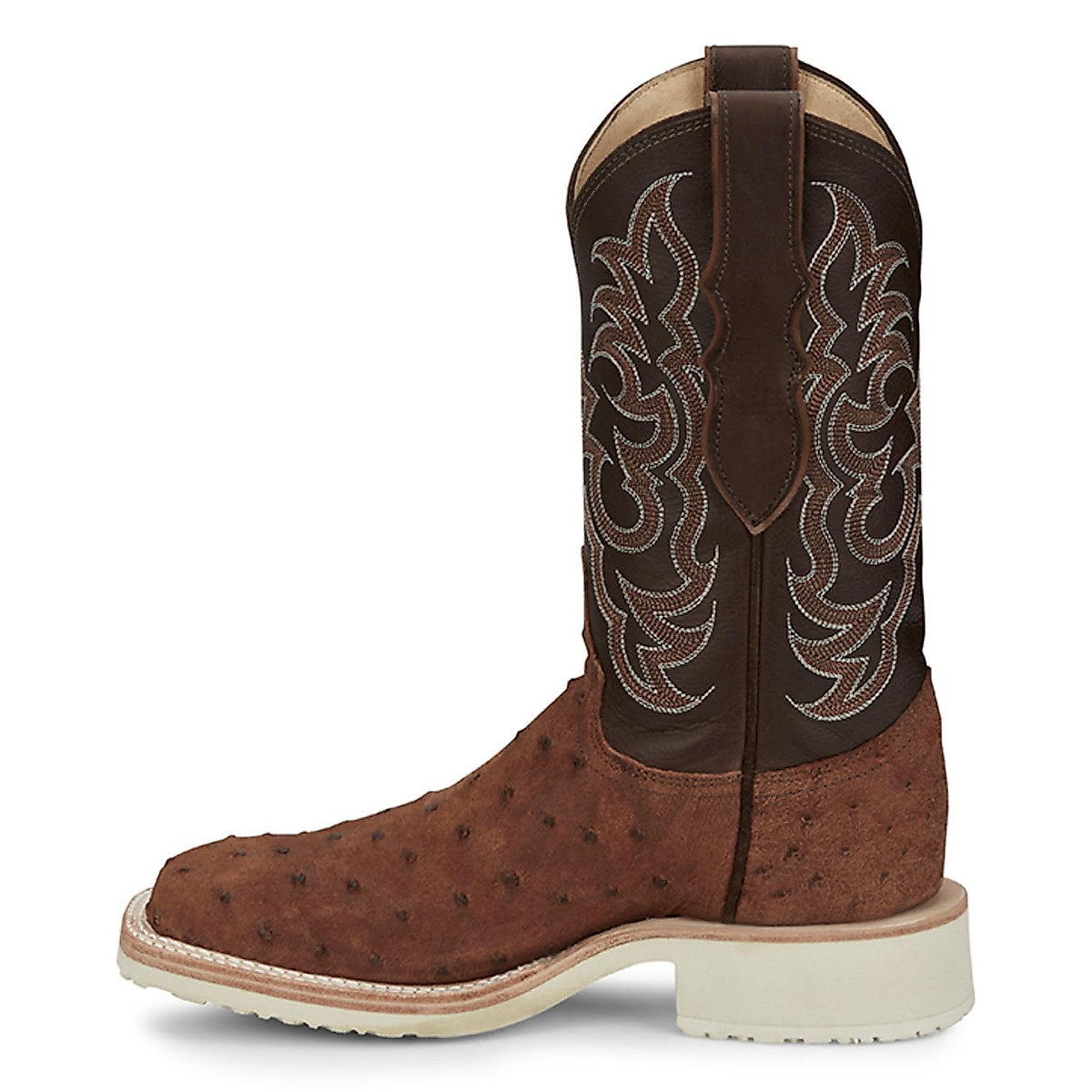 Justin Boots Womens Dakota 11in Pull-On Wild Brandy Boot Brown 7 B