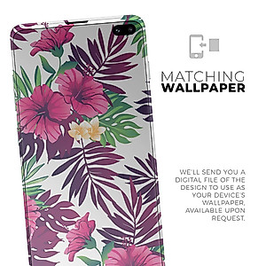 DesignSkinz Summer Pineapple Seamless v2 Protective Vinyl Decal Wrap Skin Cover Compatible with The Samsung Galaxy S20 (Screen Trim & Back Glass Skin)