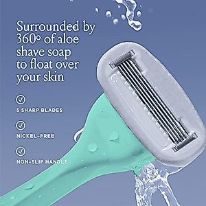 Billie Women’s Razor Refill Blades 5-Blade Cartridges - 4 count