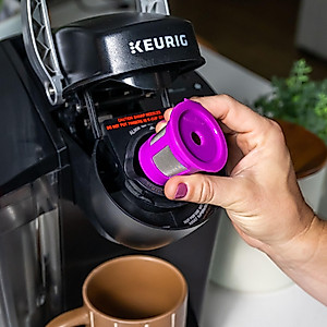 Cafe Fill 4-Pack Reusable Refillable Coffee Pod Filter Capsules Plus Coffee Scoop by Perfect Pod - Compatible with Keurig and Select Single Serve Coffee Makers, Replacement for K-Cups