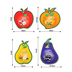 Chopping Board,Fruit Shape Food Cutting Board,Cut Fruit Vegetables Chopping Boards for Kitchen Pear