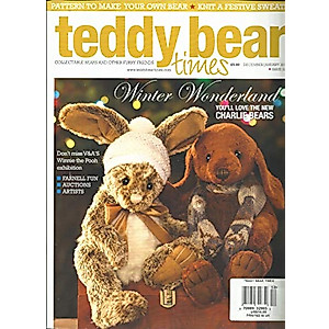 TEDDY BEAR TIMES MAGAZINE, COLLECTABLE BEARS AND OTHER FURRY FRIENDS DECEMBER / JANUARY, 2018 ISSUE # 232 PRINTED IN UK ( PLEASE NOTE: ALL THESE MAGAZINES ARE PET & SMOKE FREE MAGAZINES. NO ADDRESS LABEL. (SINGLE ISSUE MAGAZINE)