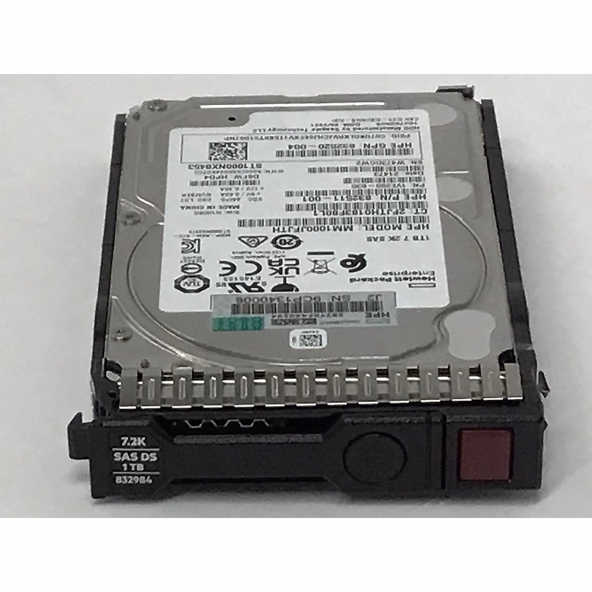 HP 832514-B21 HPE 1TB SAS 12G MIDLINE 7.2K SFF