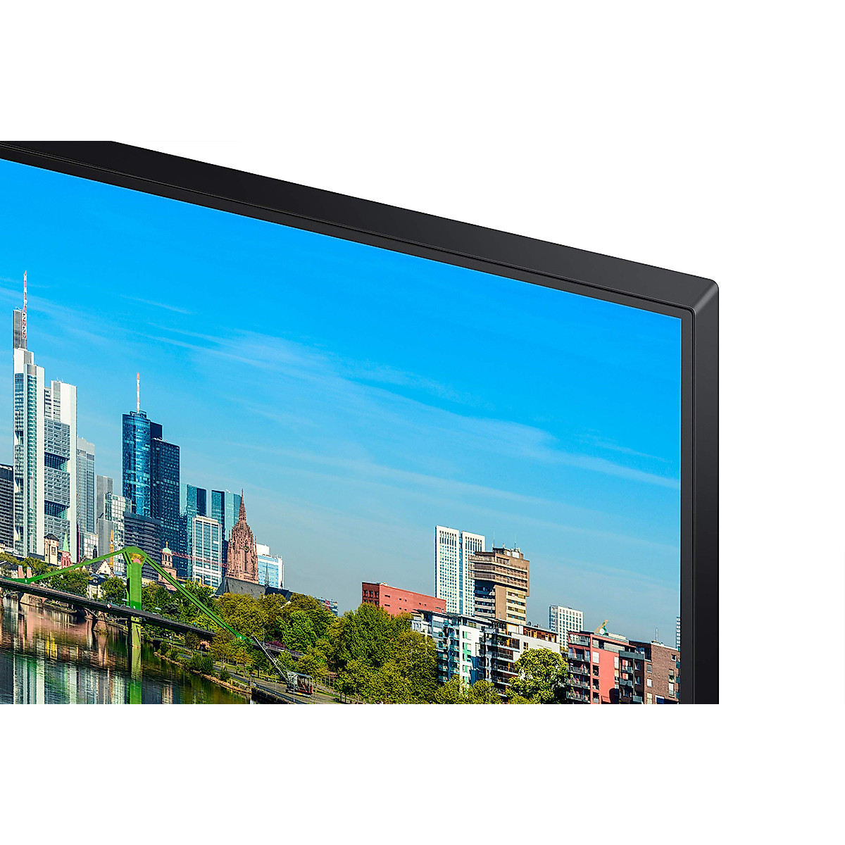 SAMSUNG FT650 Series 24-Inch FHD 1080p Computer Monitor, 75Hz, IPS Panel, HDMI, USB Hub, Height Adjustable Stand, 3 Yr WRNTY (LF24T650FYNXGO)