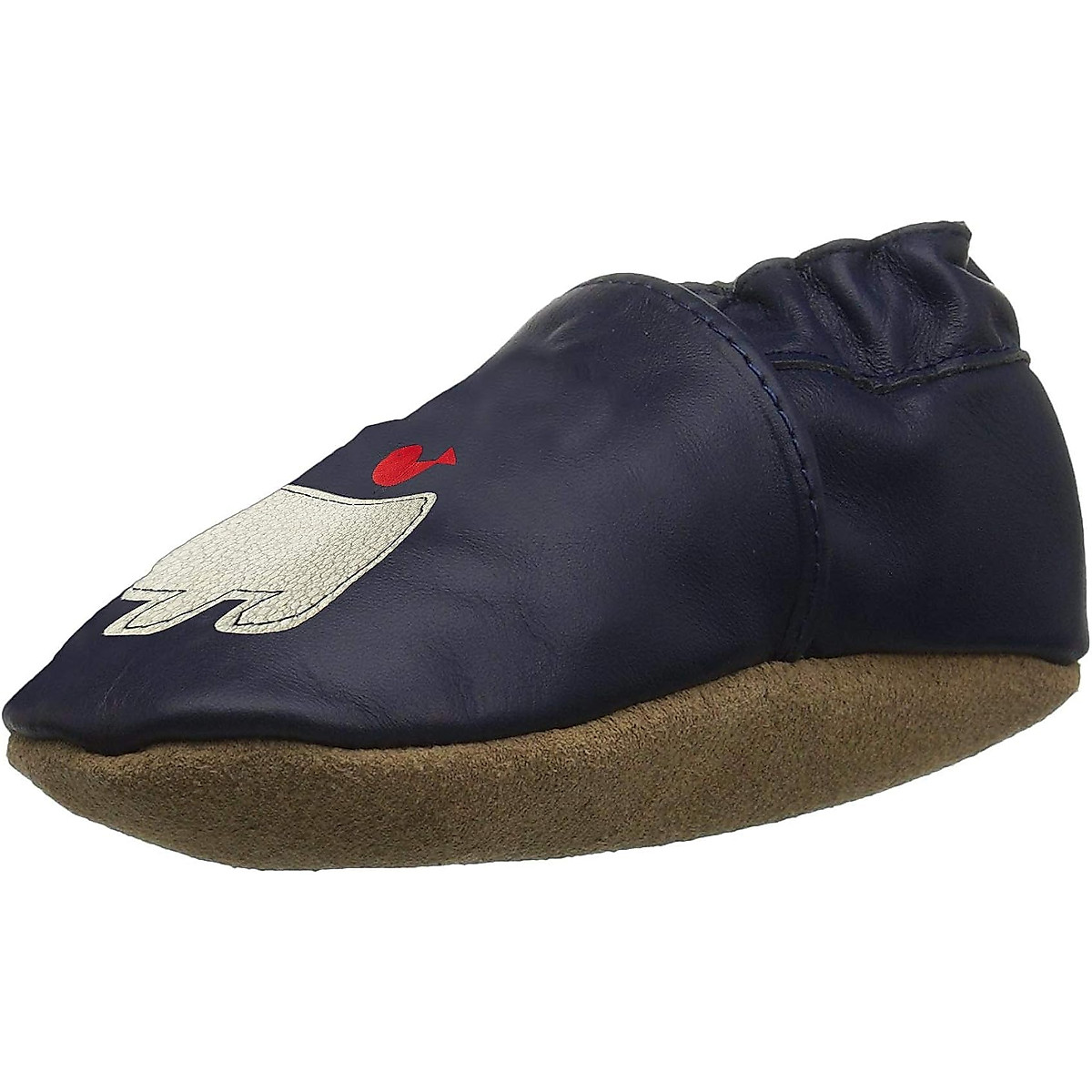 Robeez Friends Wrap Around Crib Shoe (Infant/Toddler),Navy,12-18 Months M US