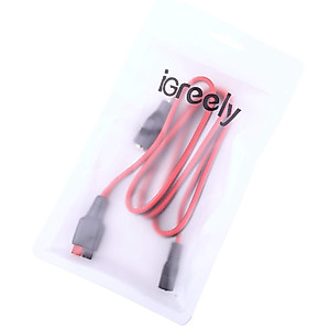 iGreely DC 5.5mm x 2.1mm Power Female Plug Cable with DC 8mm Adapter for Portable Generator 14 AWG Wire 3.3ft/1m