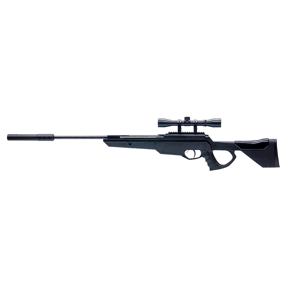 Barra Pellet Guns for Adults - Air Rifle for Hunting, Scope Included, Fires .177 Caliber Pellets, Break Barrel Spring Piston (Black TPR 1300 FPS)