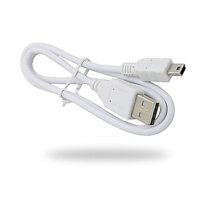 ienza 3Ft USB A to Mini B USB 2.0 Data and Charge Cable for Old Android, PS3, TI-84 Calculator, Gopro Hero 3, Old External Hard Drive, Blue Yeti, Camera & More (White)