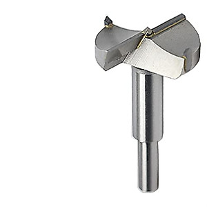 Carbide Tipped Router Bits Carbon Steel Boring Drill Bits Woodworking Self Centering Hole Saw Tungsten Carbide Wood Cutter Tools Set (Size : 55mm, Color : Round)